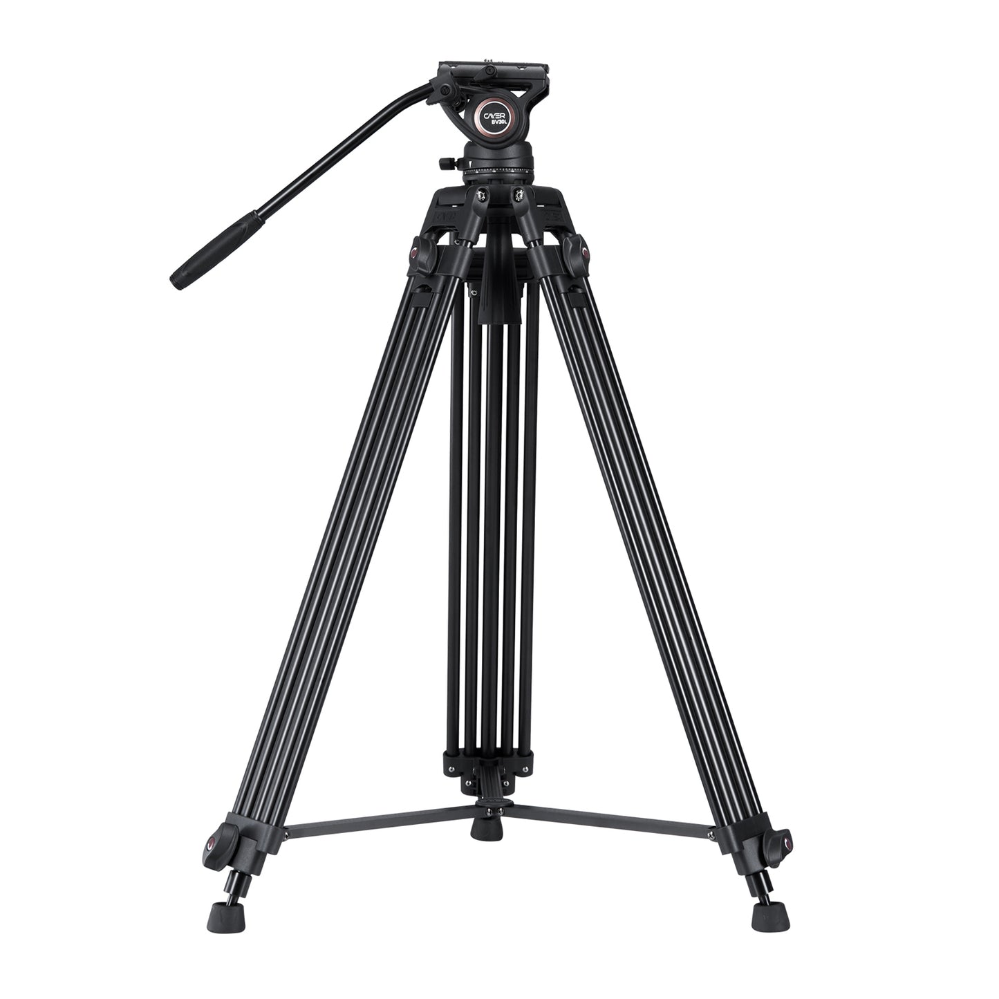 Cayer BV30L 72 inch Heavy Duty Aluminum Twin Tube Tripod Kit with K3 F